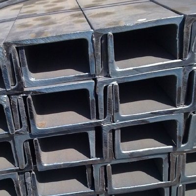 Black Universal Channel Steel / H Channel Steel Galvanized Technique