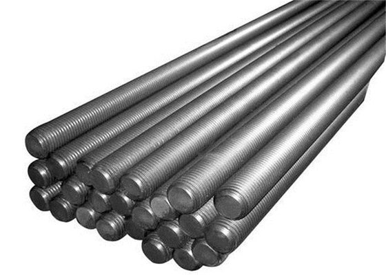 Round Steel Anchor Rod , Schedule 45 Oil Hardened Drill Rod ODM Service