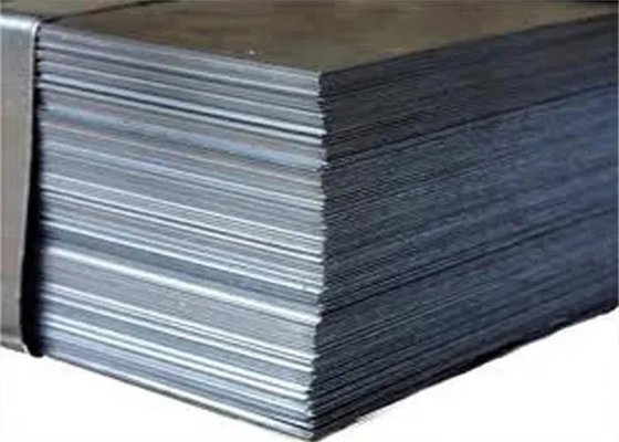 Flat Hard Steel Plate Galvanized Surface High Temperature Resistance