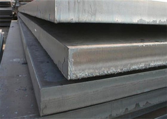 Flat Hard Steel Plate Galvanized Surface High Temperature Resistance