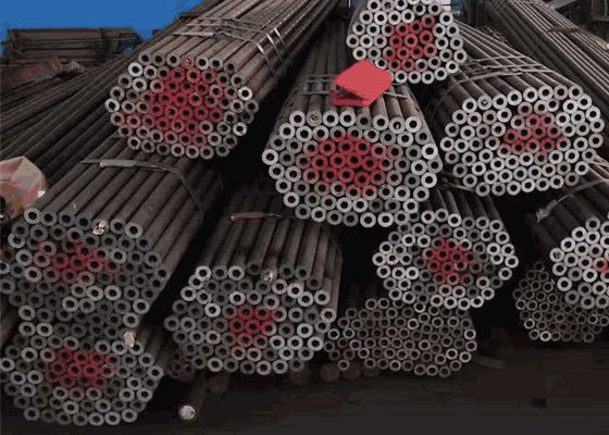 Black 20mm - 200mm Q235 Seamless Carbon Steel Pipe With High Tensile Strength
