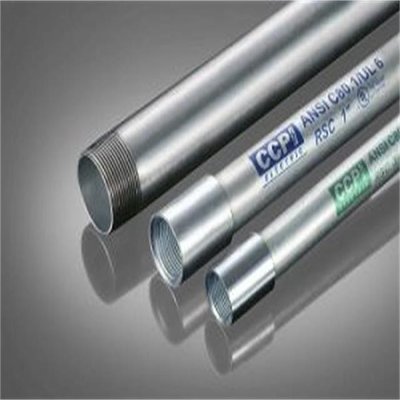 Threaded Galvanized Steel Pipe / 2 Inch Galvanized Tubing 10mm 20mm