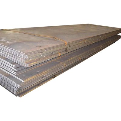 Wear Resistant Steel Plate Alloy Steel Black Painted Surface Treatment