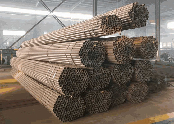 Black 20mm - 200mm Q235 Seamless Carbon Steel Pipe With High Tensile Strength