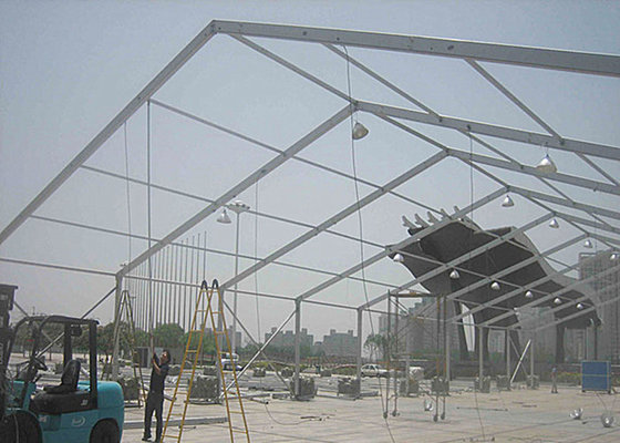 Aluminum Frame PVC Swimming Pool Tents Large Temporary Tent White Color