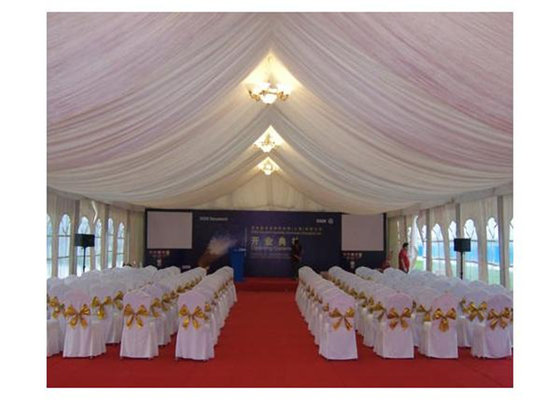 Elegant Outdoor Event Canopy Exhibition Gazebo With Hard Pressed Aluminum Frame