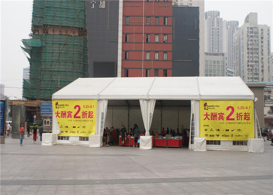 Easy To Install Aluminum Pagoda Party Tent , Luxury Custom Trade Show Tents