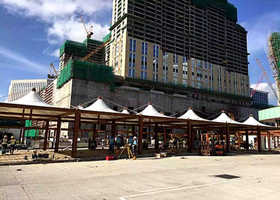 UV Car Parking Shelterite Car Canopy Tents steel structure building