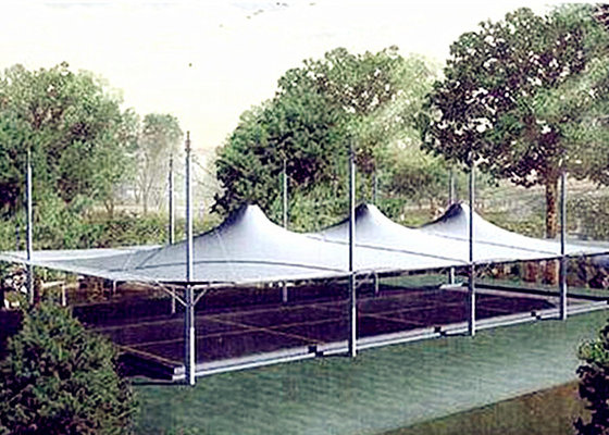 Beautiful Swimming Pool Tents Membrane Structure Canopy Fabric Roof