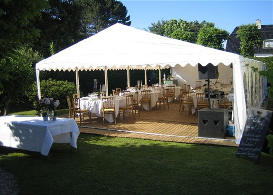 Romantic Wedding Party Tents Aluminum Frame ,  Big Party Tents Easy To Install