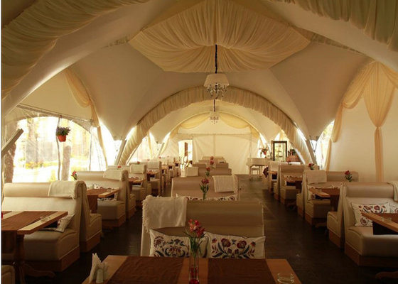 Romantic Tension Shade Structures Fabric Canopy For Celebrations