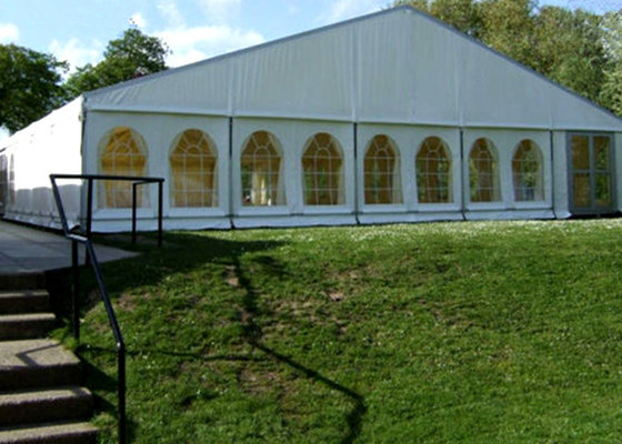 Beautiful Luxury White Marquee Tents Decorations With White Chairs Tables