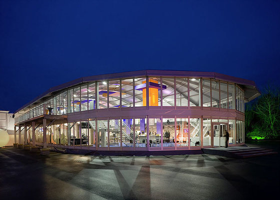 Luxury Double Decker Tents With Clear Sidewalls For Conference / Exhibition