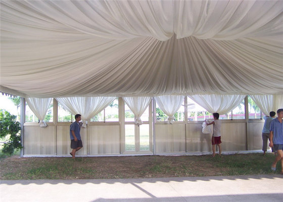 High Peak White Pagoda Shade Shelter Canopy With Beautiful Lining Aluminum Frame