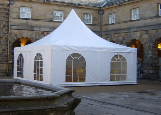 Temporary Garden High Peak Tents Aluminum Frame For Conference