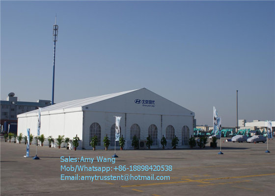 Tents Marquees With UV-resistant Waterproof Fireproof Hard  PVC Fabric  Anti-fungus