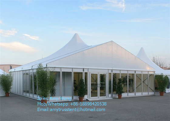PVC Fabric Aluminum UV Proof  Waterproof Wedding Party Tents , Big Party Tents