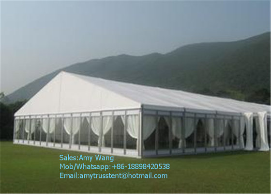 Capacity Of 500 People Wedding Tents for Outside Events With Aluminum And PVC Material