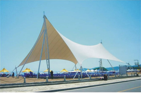 Membrane Structure Highway Toll Station Heat Insulation Durability Roof Car Packing Shades