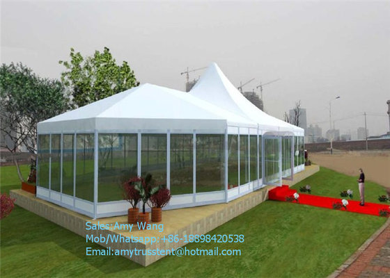 Waterproof Large Outdoor Party Tents With Aluminum Frame / PVC Cover