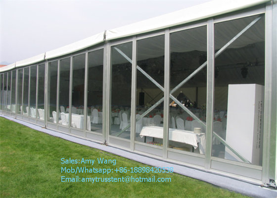Waterproof Large Outdoor Party Tents With Aluminum Frame / PVC Cover