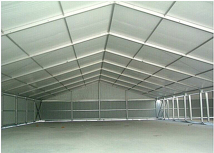 Outdoor Warehouse Industrial Storage Tents Fireproof Aluminum Structure