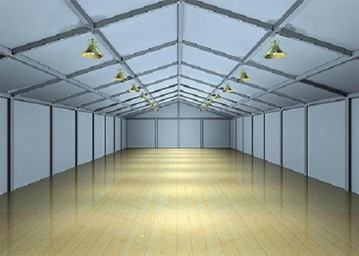 Transparent Aluminum Outside Canopy Tent For Celebrations With Wooden Floor