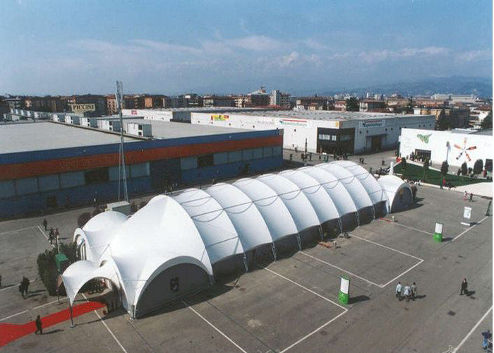 Popular Gazebo Large Shade Structures , Tensile Structure Architecture Arc Shape