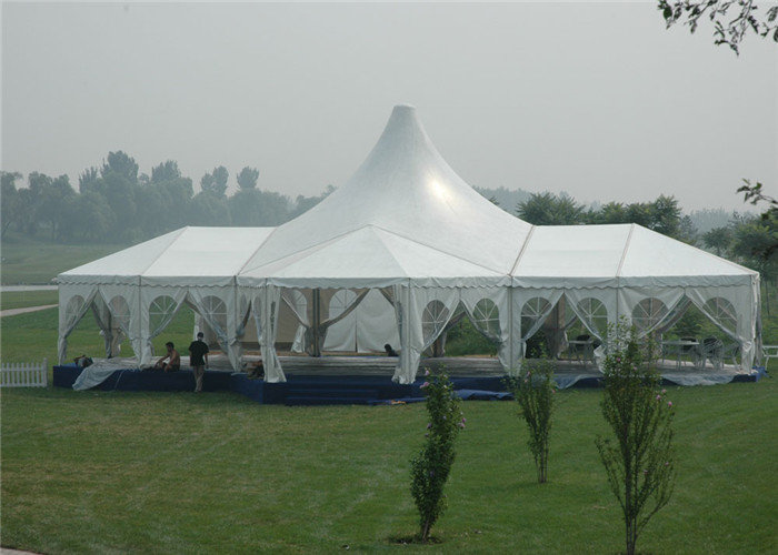 Pagoda Luxury Wedding Party Tents With Transparent Window For Rental Business