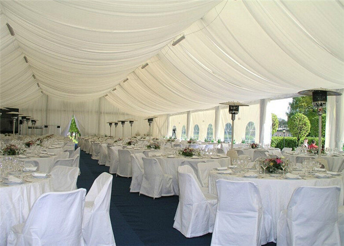 European Decoration Wedding Party Tents Beautiful Lining Aluminum Structure