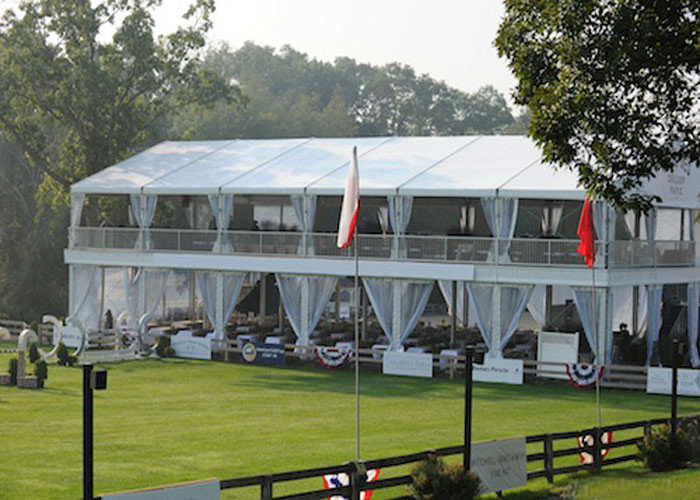 Two Floor Large Event Tents , PVC Outdoor Party Canopy For Banquet