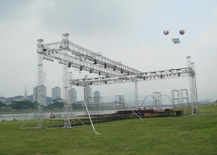 Customized Size Aluminum Lighting Truss Speakers Dj Truss Adjustable Clamp