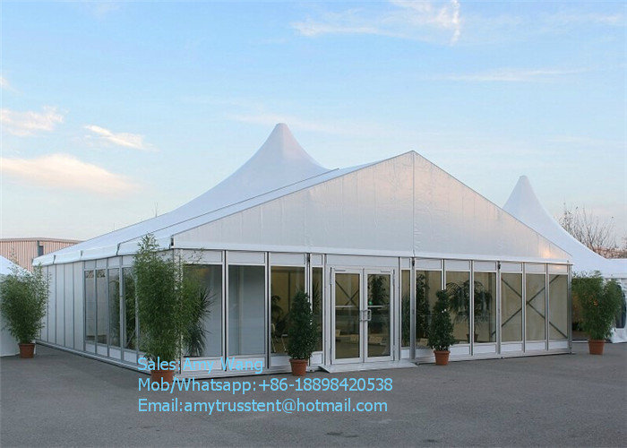 PVC Fabric Aluminum UV Proof  Waterproof Wedding Party Tents , Big Party Tents