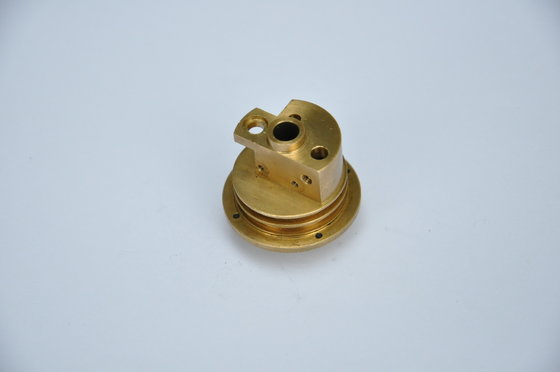 Metal Brass / Copper CNC Lathe Precision Turned Components polish Surface