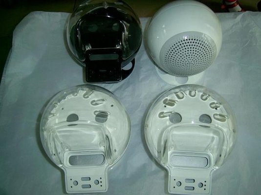 Custom Precise CNC Plastic Machining White / Black ABS Prototype