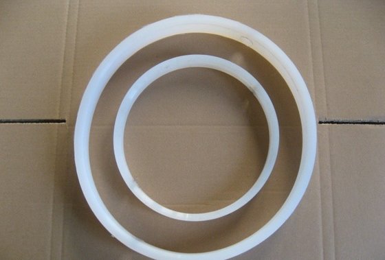 Airproof Silicone Rubber Parts EPDM Viton Rubber Sealing Ring , Customized