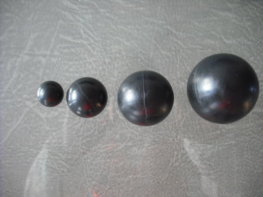 Smooth Surface Ozone Resistance rubber Balls, Silicone / ABS Rubber Covered Roller