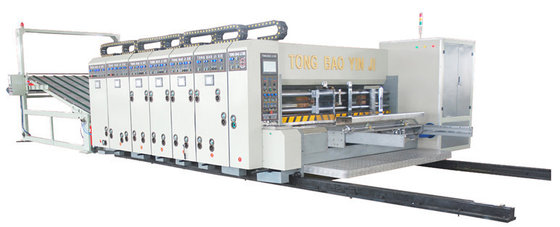 Automatic High Speed Four Color Printing Slotting and Die-cutting Mahcine with Stacker