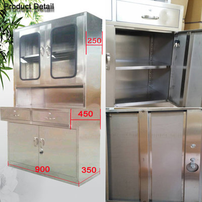 china oem SUS 304 Medical cabinet, oem Medital cabinet fabrication china supplier