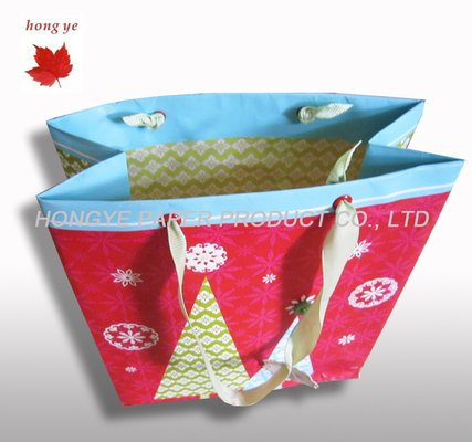 Printed Paper Carrier Bags For Christmas