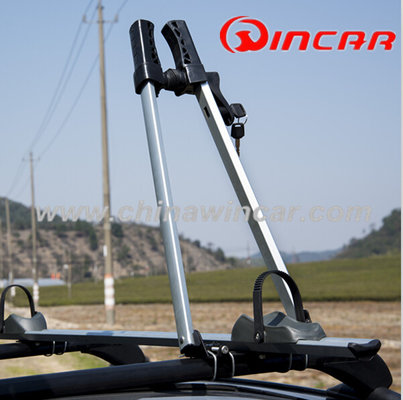 Frame / Wheel bicycle jeep auto Adjustable Aluminum Roof Rack Bike Carrier