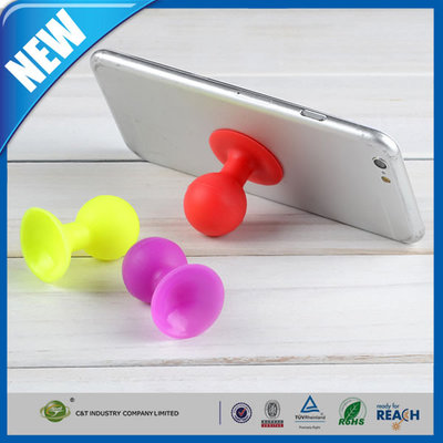 Silicone Mini Sucker Mobile Phone Holder Octopus Ball Stents Circular For Iphone