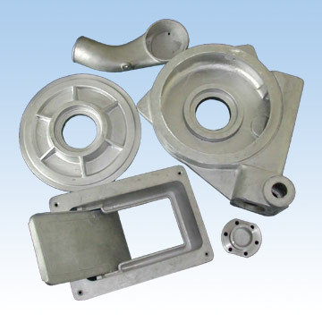 Precision Aluminum Die Casting Parts Motor Spare Parts ISO9001 Approval