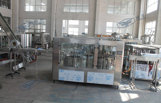 Full Auto Mineral Water Filling Machine 8000 Bottles Per Hour Speed