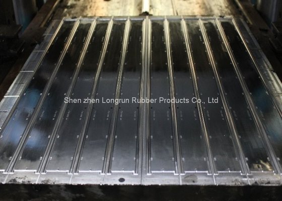 10 Cavity P20 Rubber Compression Tooling For 580mm Silicone Strip