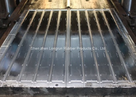 10 Cavity P20 Rubber Compression Tooling For 580mm Silicone Strip