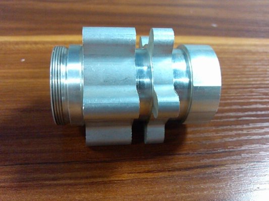 Metal CNC Precision Turned Parts High Tensile Aluminium Column Extruded