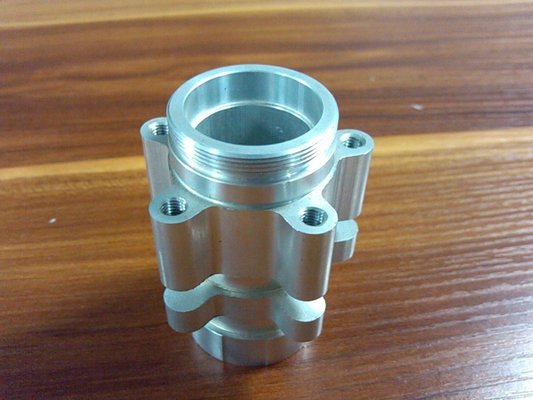 Metal CNC Precision Turned Parts High Tensile Aluminium Column Extruded
