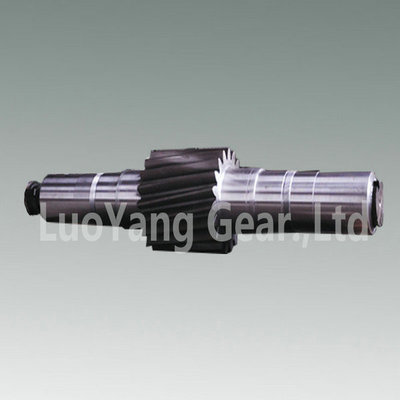 CNC Precision Turning Parts Coniflex Gear Shaft With Aluminum , Steel For Feeding Machinery