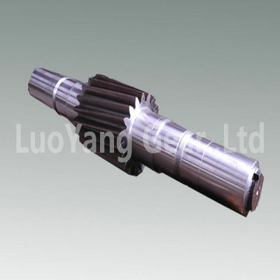 CNC Precision Turning Parts Coniflex Gear Shaft With Aluminum , Steel For Feeding Machinery